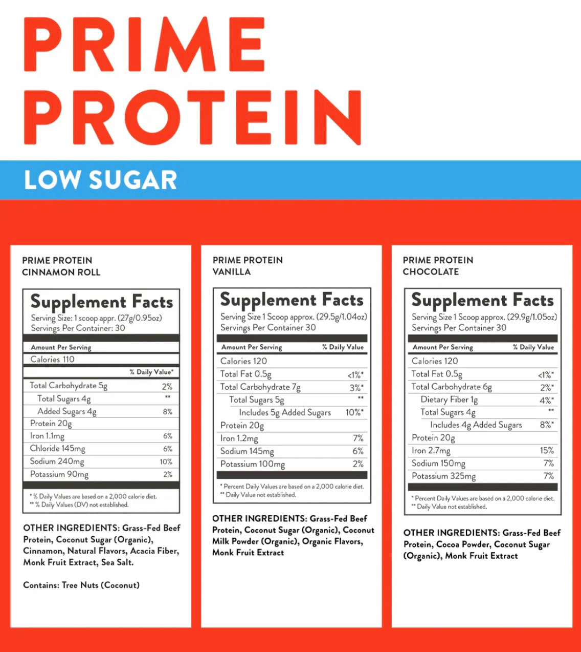 Prime Protein Powder | Multiple Flavors – Simply Pure Living