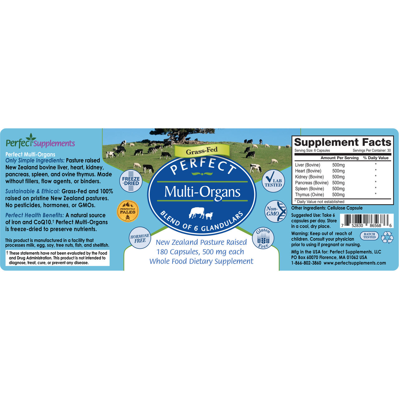 Perfect Multi-Organs Capsules – Simply Pure Living